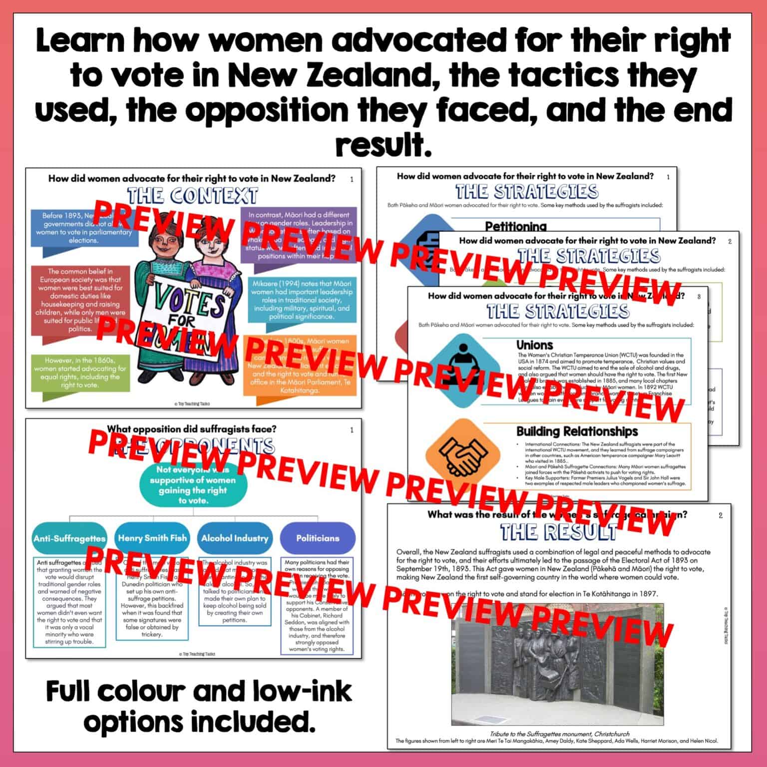 How Women Advocated for Their Right to Vote - New Zealand History - Top ...