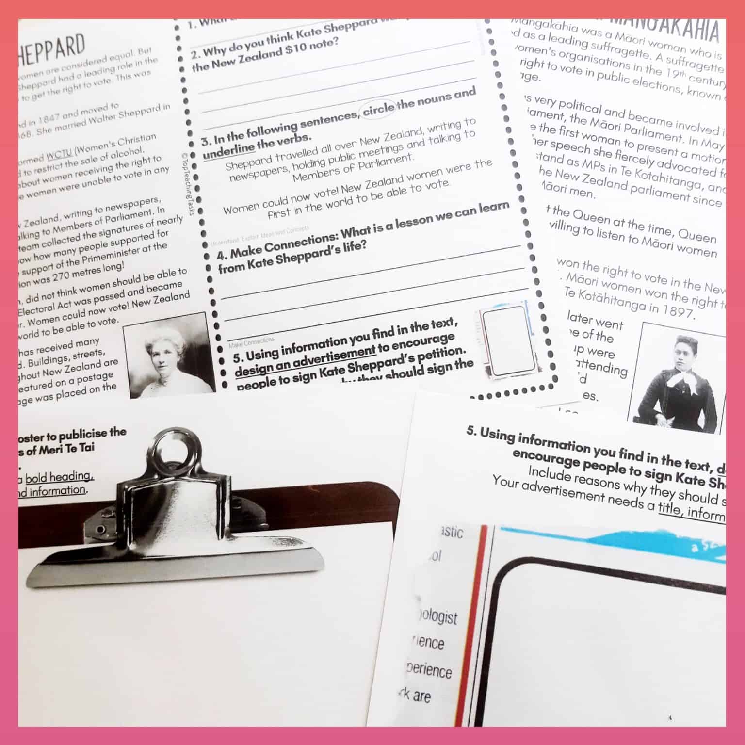 Kate Sheppard and Meri Te Tai Mangakāhia Biographies - New Zealand ...