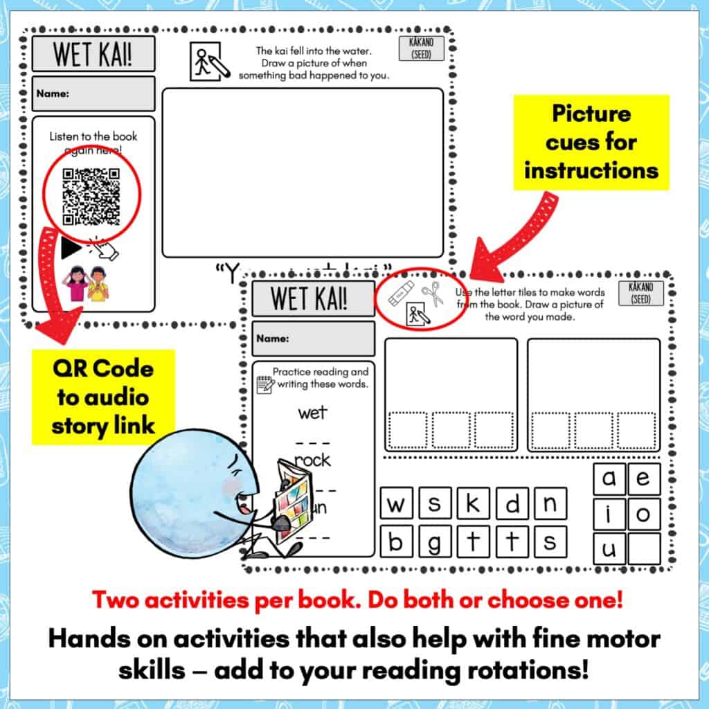 Ready to Read Phonics Plus Kākano Seed Activities BUNDLE - Top Teaching ...