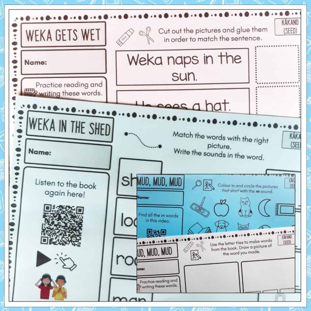 Ready to Read Phonics Plus Kākano Seed Activities BUNDLE - Top Teaching ...