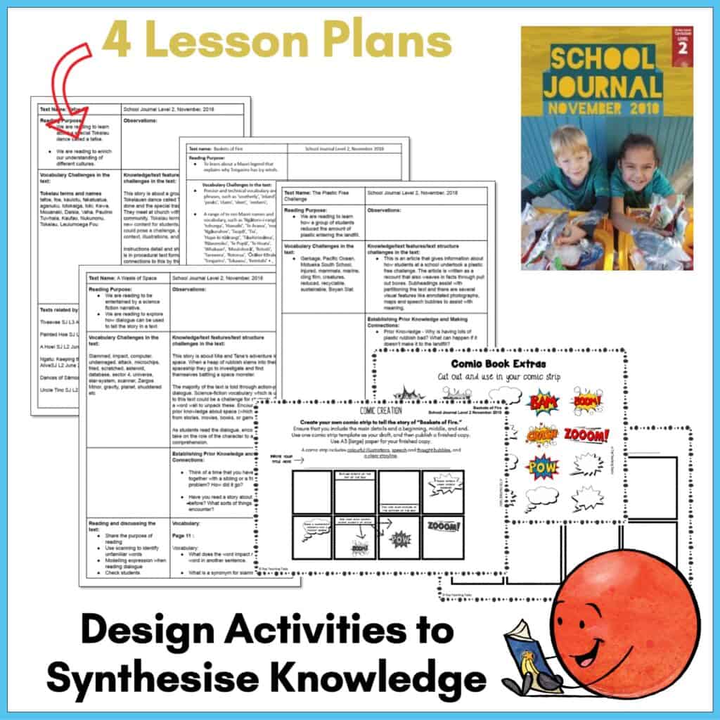 NZ School Journal Level 2 November 2018 Follow Up Activities - Top ...