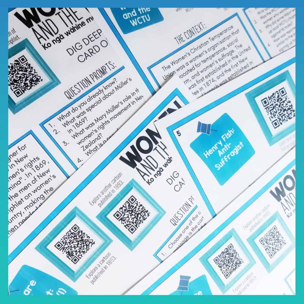 Women and the Vote Historical Prompt Task Cards - New Zealand History ...