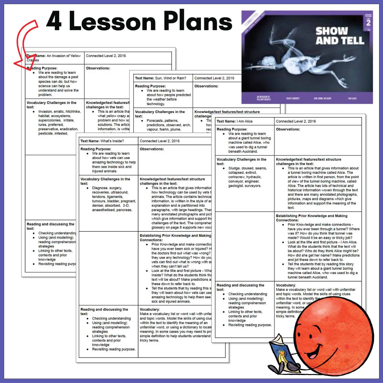 Connected 2016 Level 2 Show and Tell | NZ School Journal Activities ...