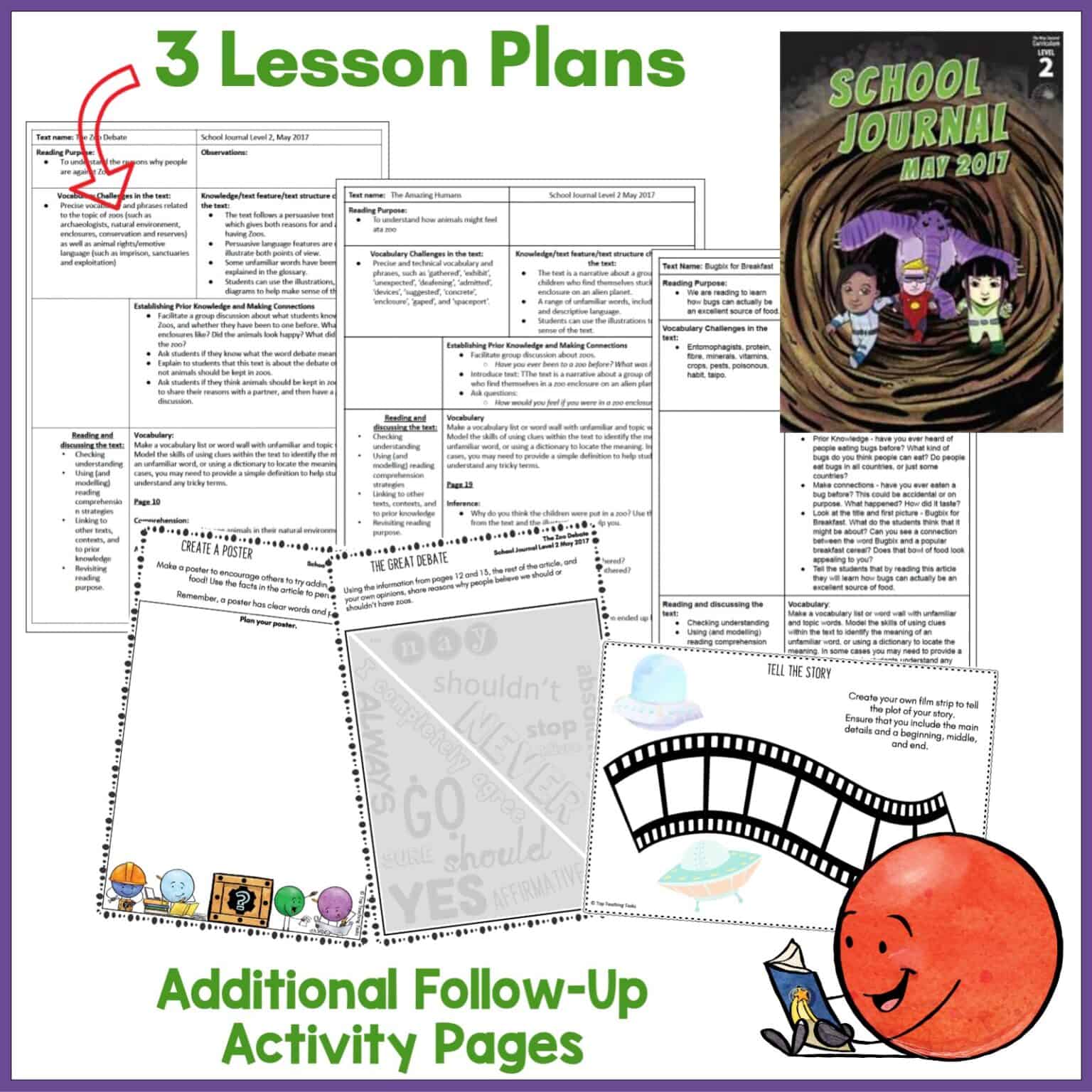 NZ School Journal Level 2 May 2017 Follow Up Activities - Top Teaching ...