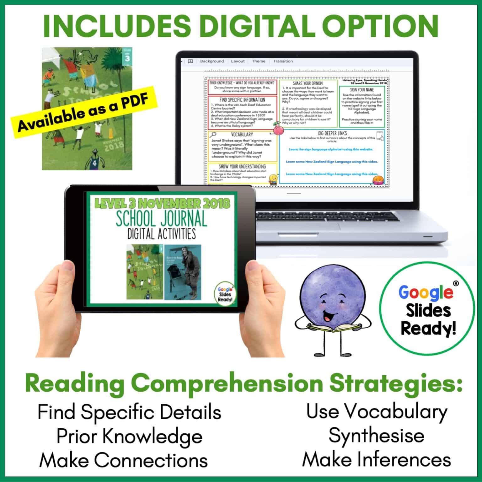 NZ School Journal Level 3 November 2018 Follow Up Activities - Top ...