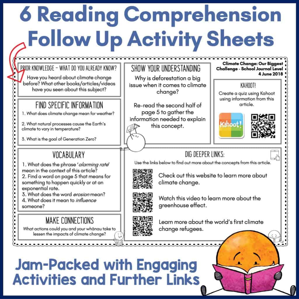 NZ School Journal Level 4 June 2018 Follow Up Activities - Top Teaching ...
