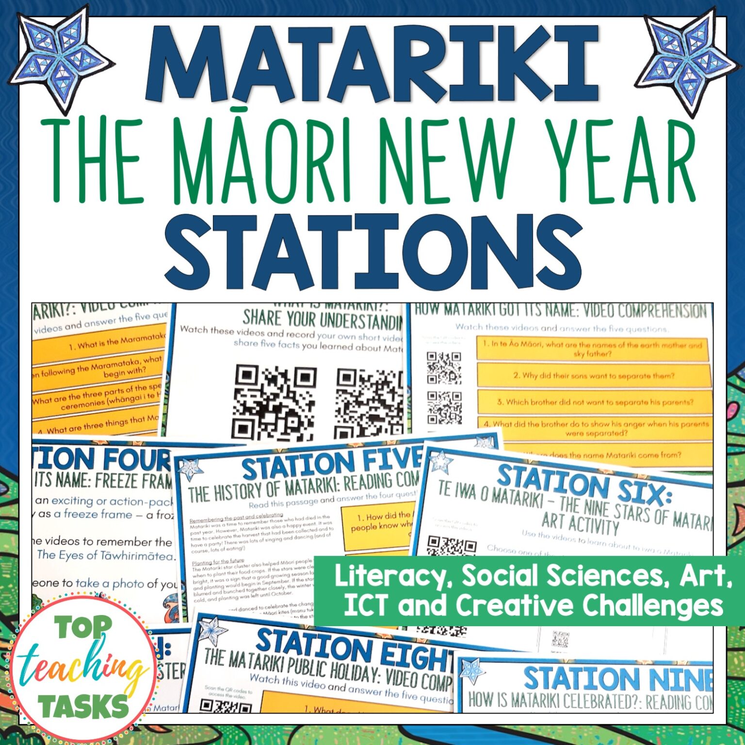 Matariki Stations Activities - Matariki Collaborative Activities - Top ...