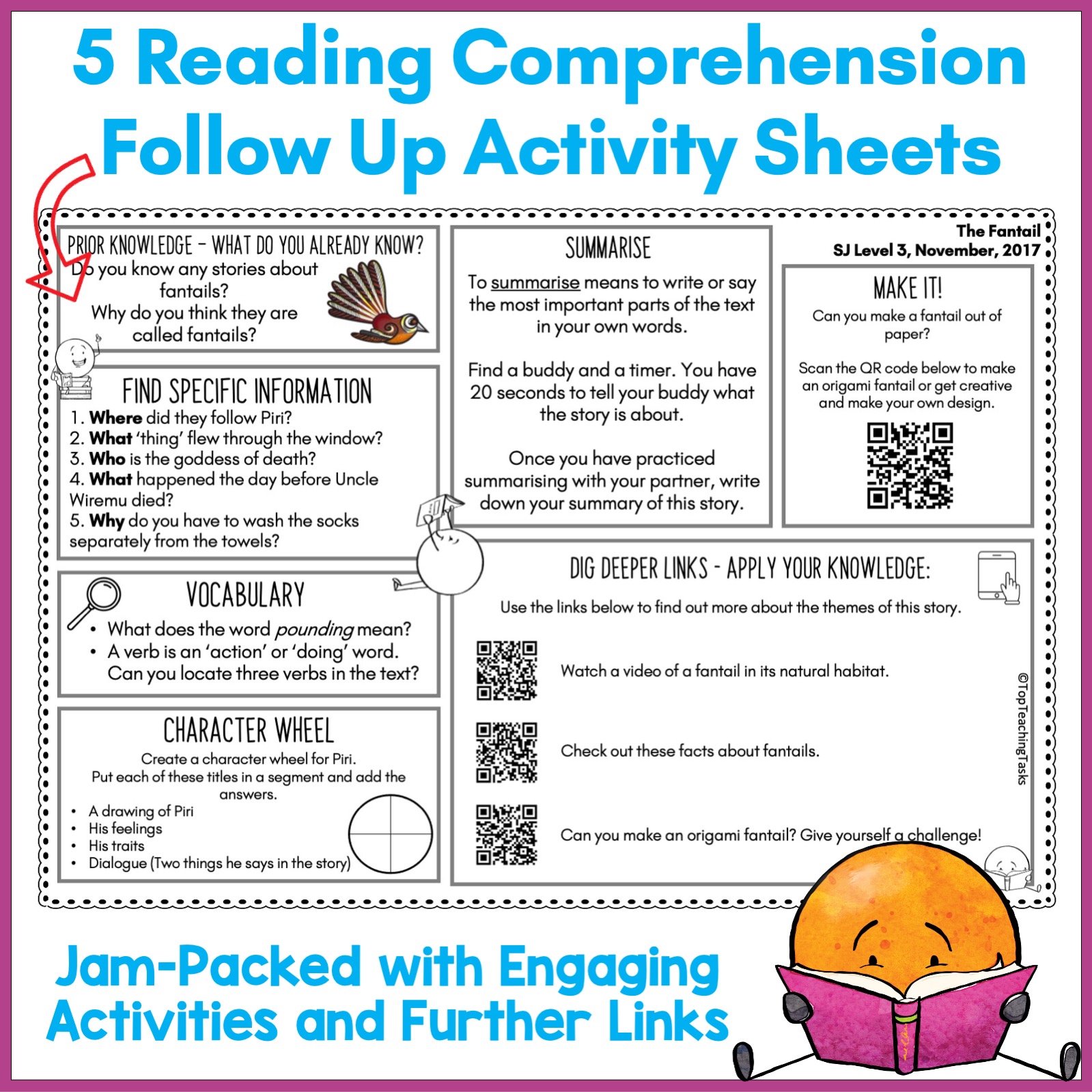 School Journal Level 3 November 2017 Follow Up Activities - Top ...