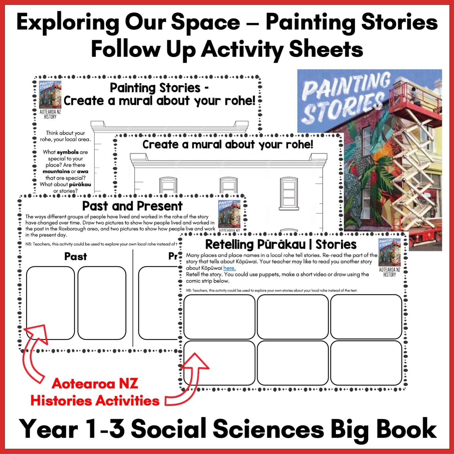Painting Stories Year 1-3 Big Book Follow Up Activities - New Zealand ...
