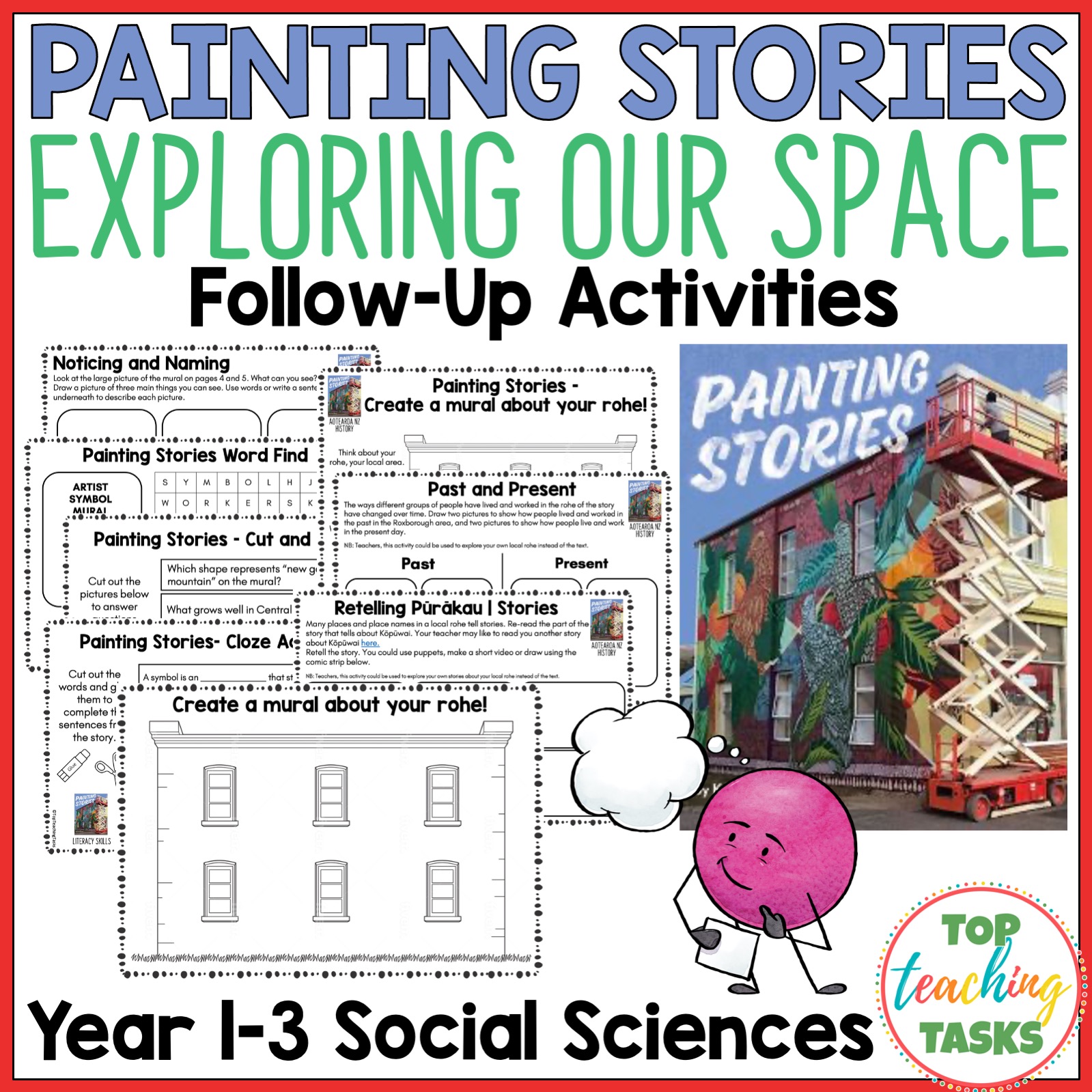 Painting Stories Year 1-3 Big Book Follow Up Activities - New Zealand ...
