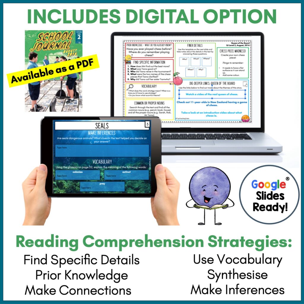 NZ School Journal Level 2 August 2016 Follow Up Activities - Top ...