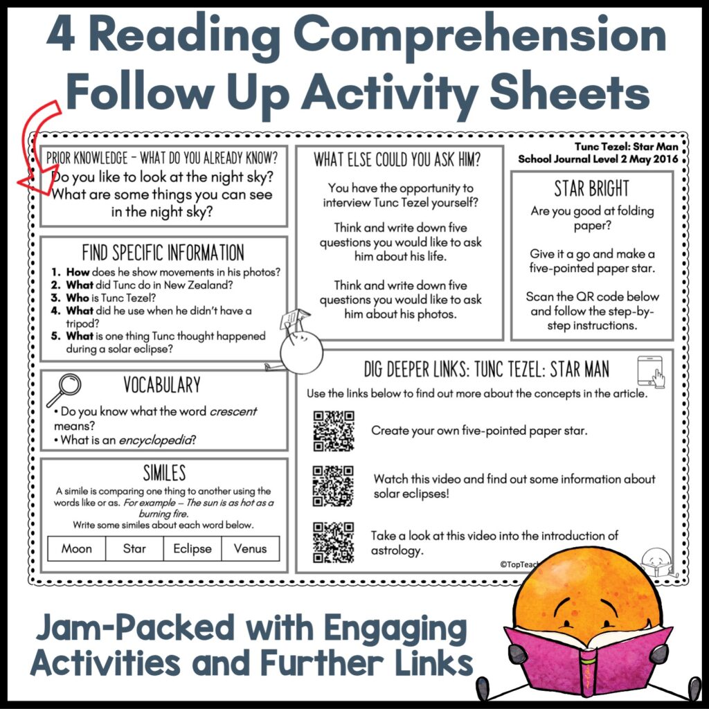 NZ School Journal Level 2 May 2016 Follow Up Activities - Top Teaching ...