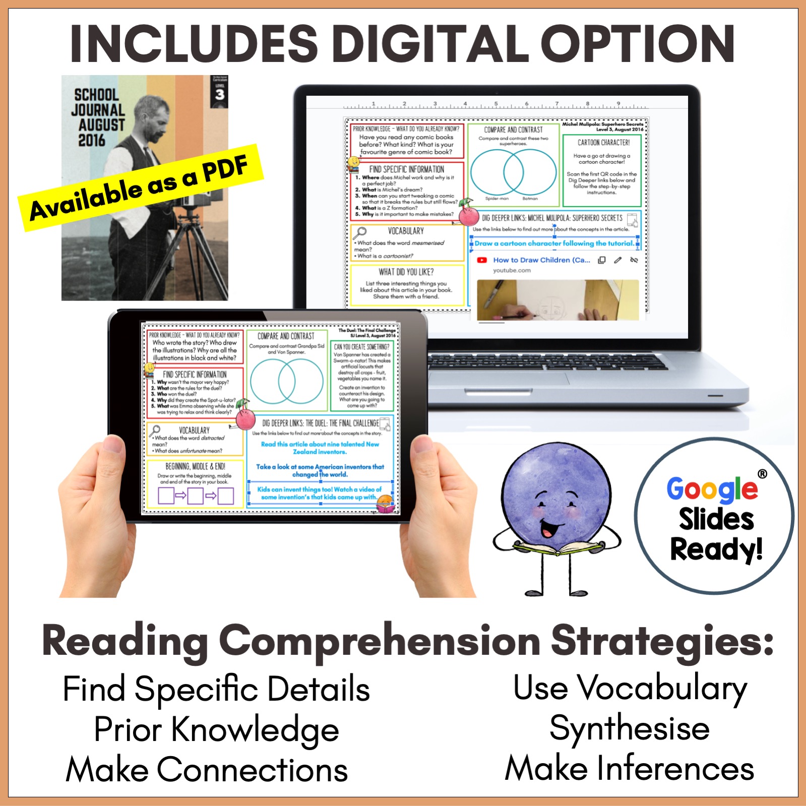 School Journal Level 3 August 2016 Follow Up Activities - Top Teaching ...