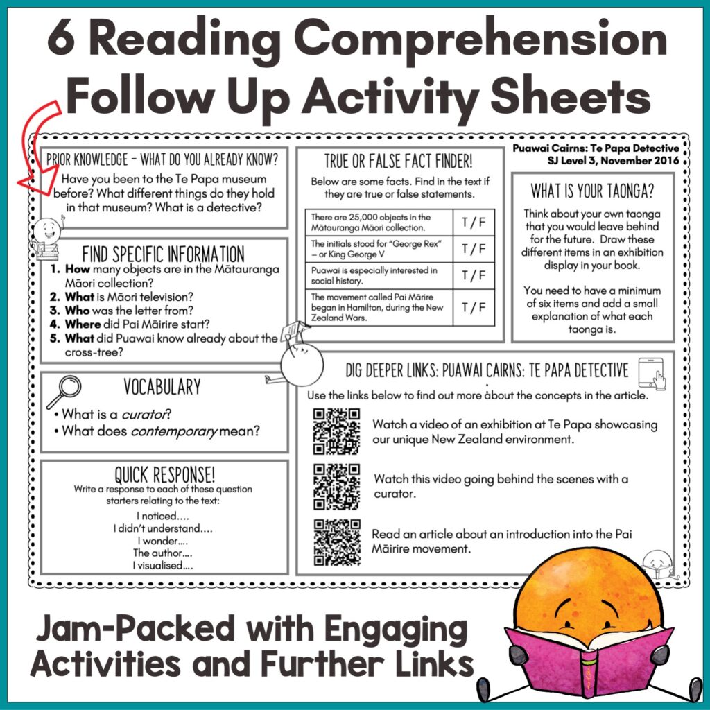 School Journal Level 3 November 2016 Follow Up Activities - Top ...
