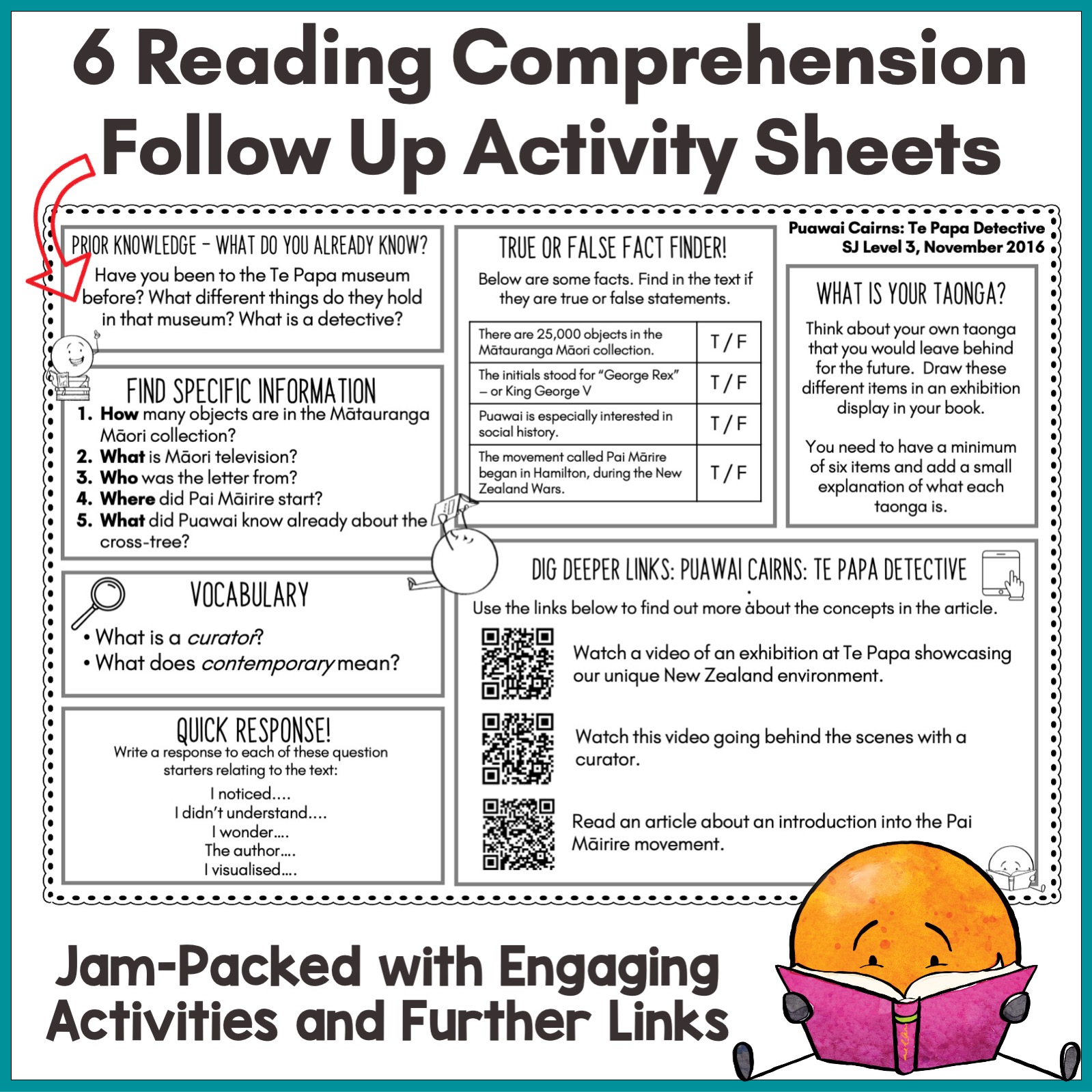 School Journal Level 3 November 2016 Follow Up Activities - Top ...