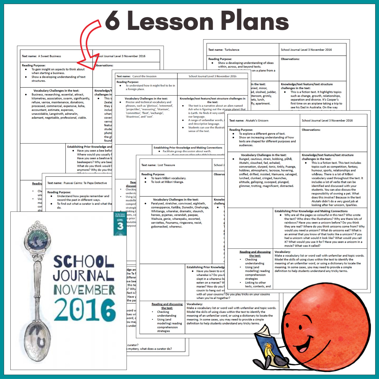 School Journal Level 3 November 2016 Follow Up Activities - Top ...