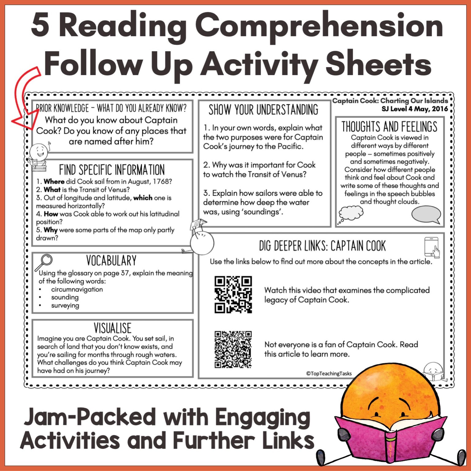 School Journal Level 4 May 2016 Follow Up Activities - Top Teaching Tasks
