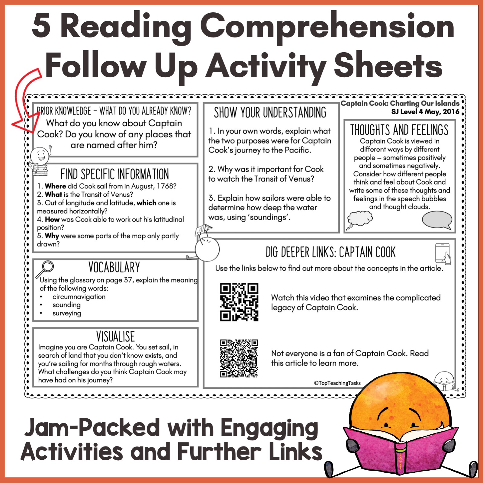 School Journal Level 4 May 2016 Follow Up Activities - Top Teaching Tasks