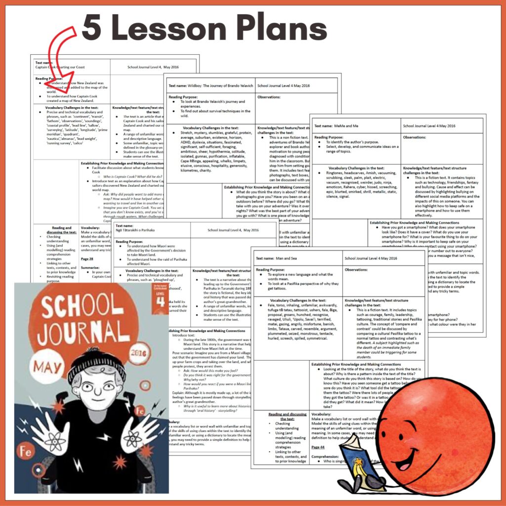 School Journal Level 4 May 2016 Follow Up Activities - Top Teaching Tasks