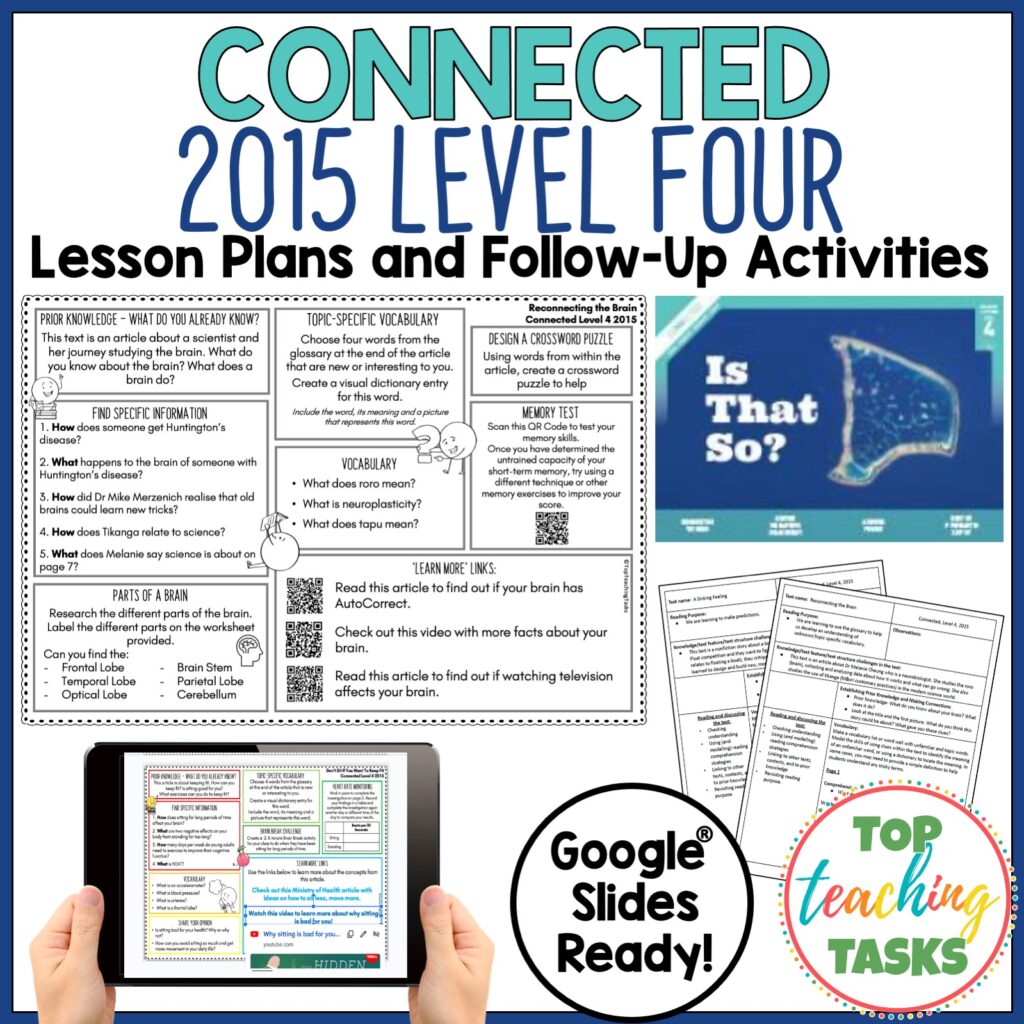 Connected Level 4 2020 Feeling the Heat | NZ School Journals - Top ...