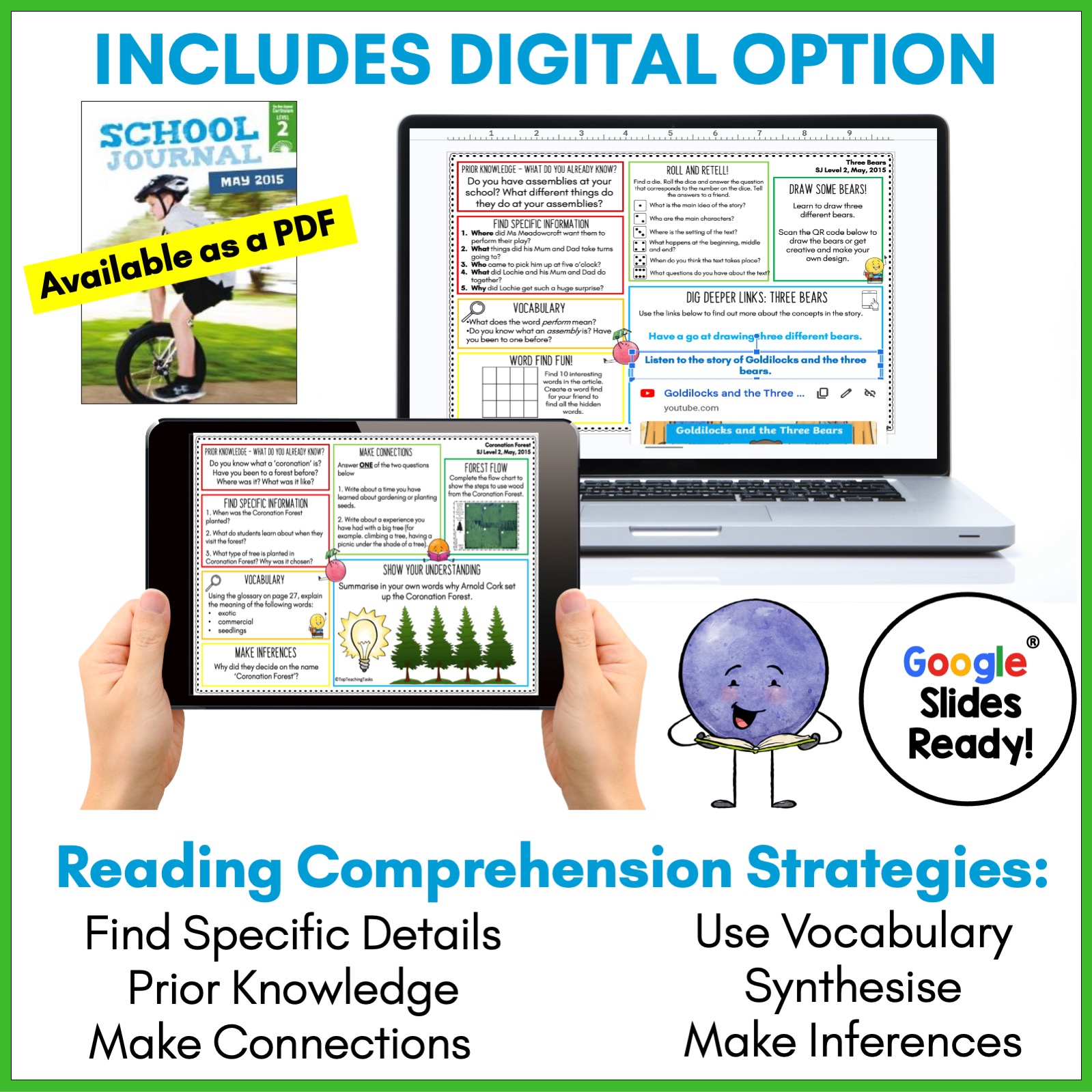 School Journal Level 2 May 2015 Follow Up Activities - Top Teaching Tasks