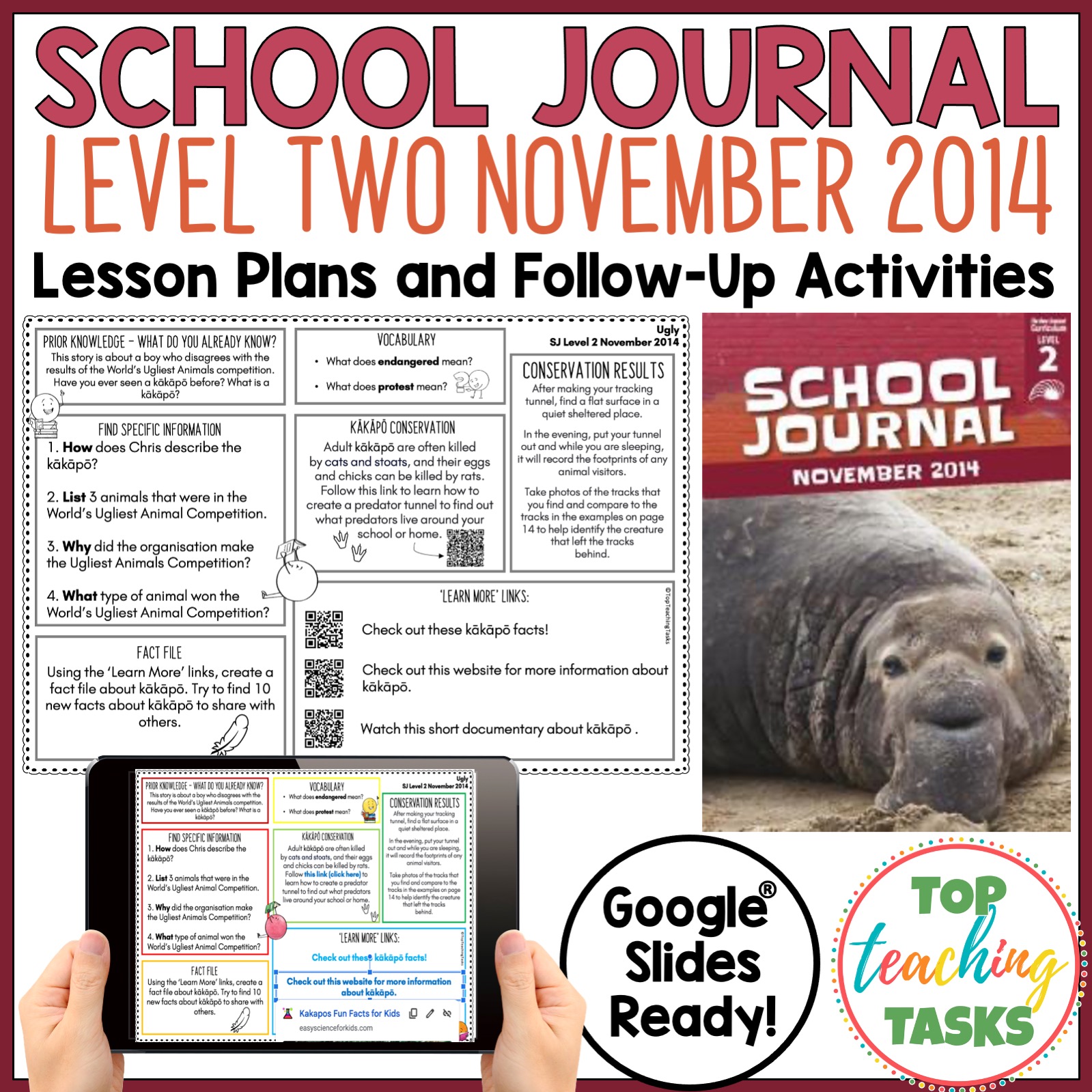 Connected Level 4 2015 Is That So? | NZ School Journal Activities - Top ...