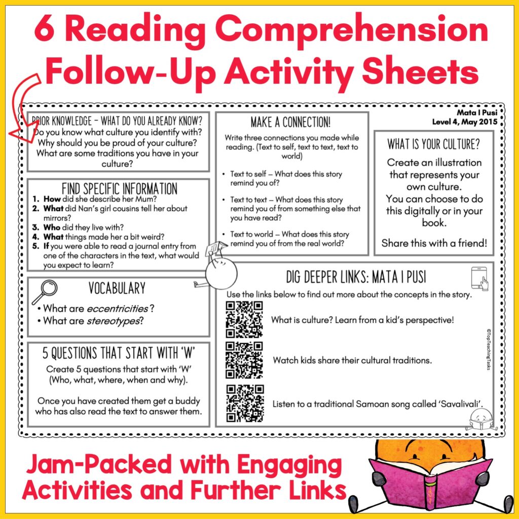 NZ School Journal Level 4 May 2015 Follow Up Activities - Top Teaching ...