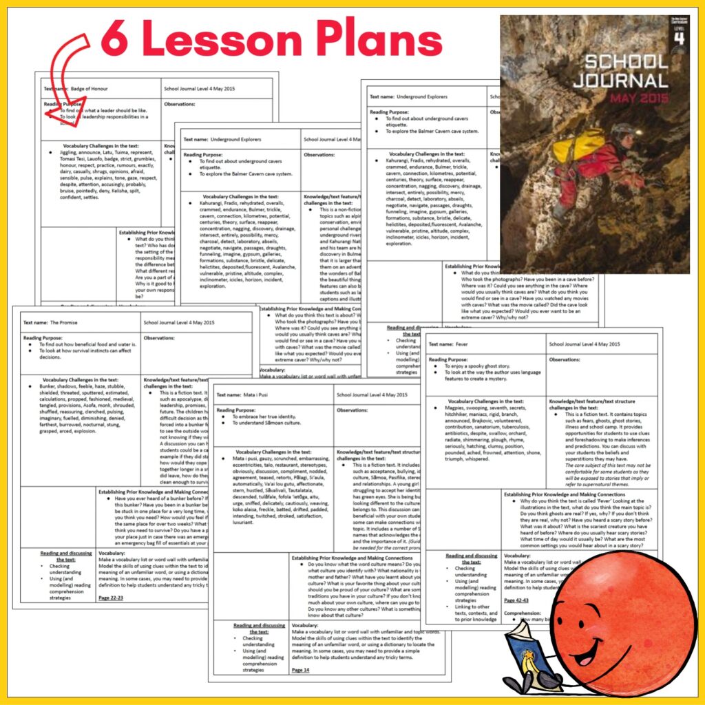 NZ School Journal Level 4 May 2015 Follow Up Activities - Top Teaching ...