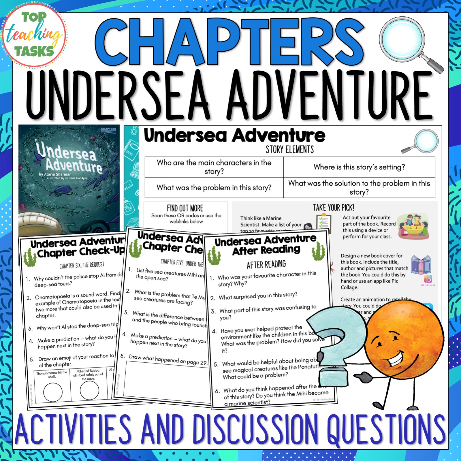 Chapters Undersea Adventure Activities and Discussion Questions - Year ...