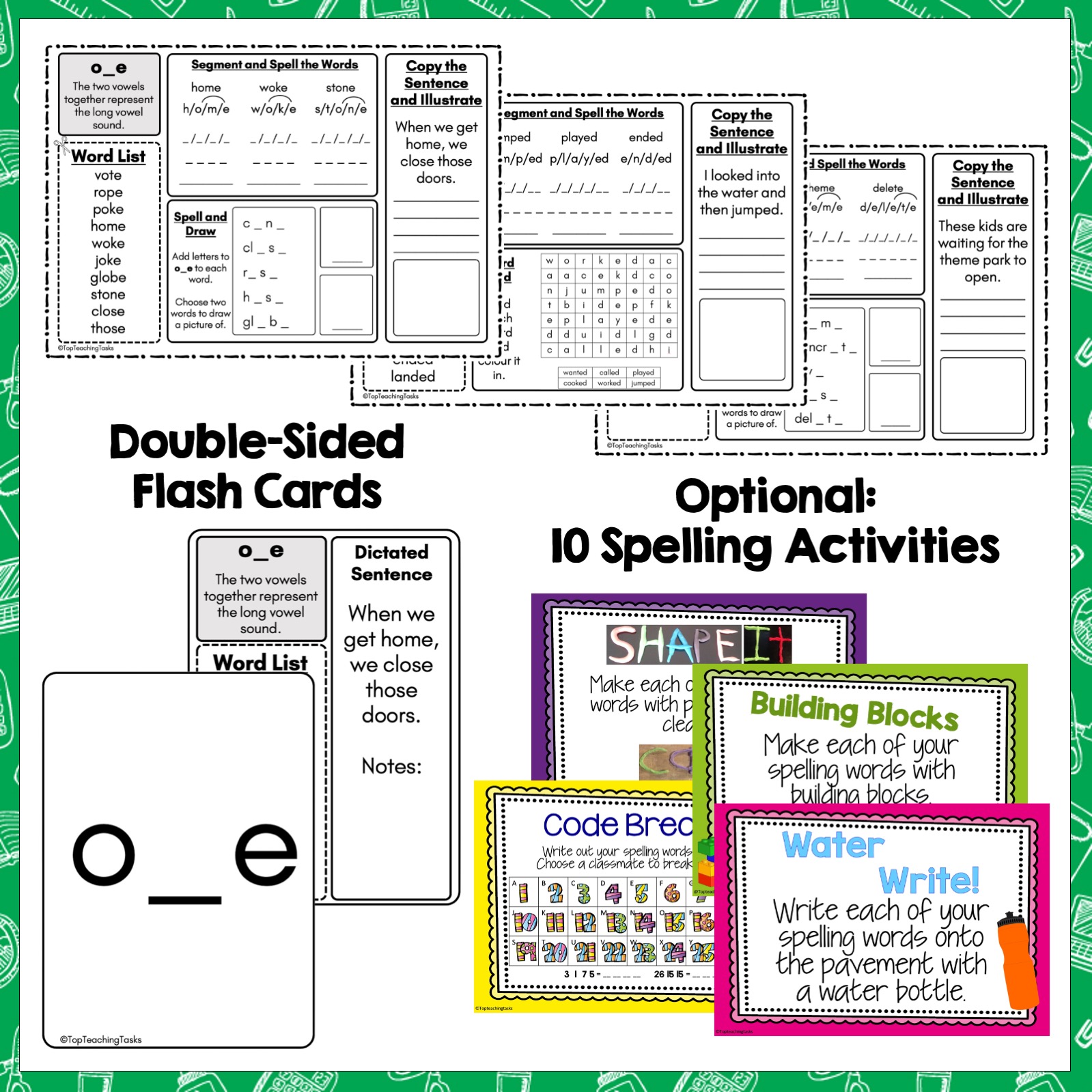 Phonics and Spelling Rules Activities for Year 1-2 - Structured ...