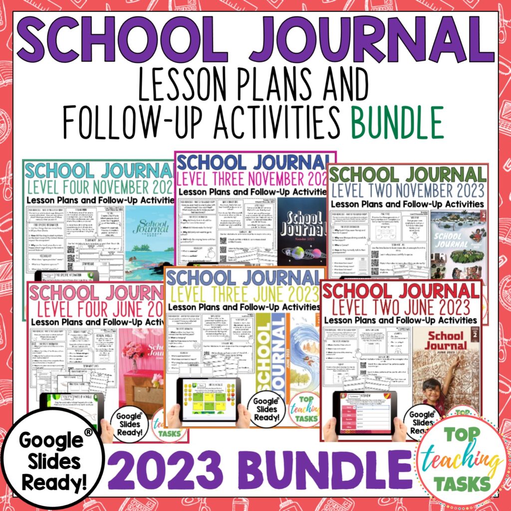 NZ School Journal 2023 BUNDLE Level 2-4 - Paper-based and Digital ...