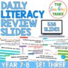 Daily Literacy Reviews - Top Teaching Tasks
