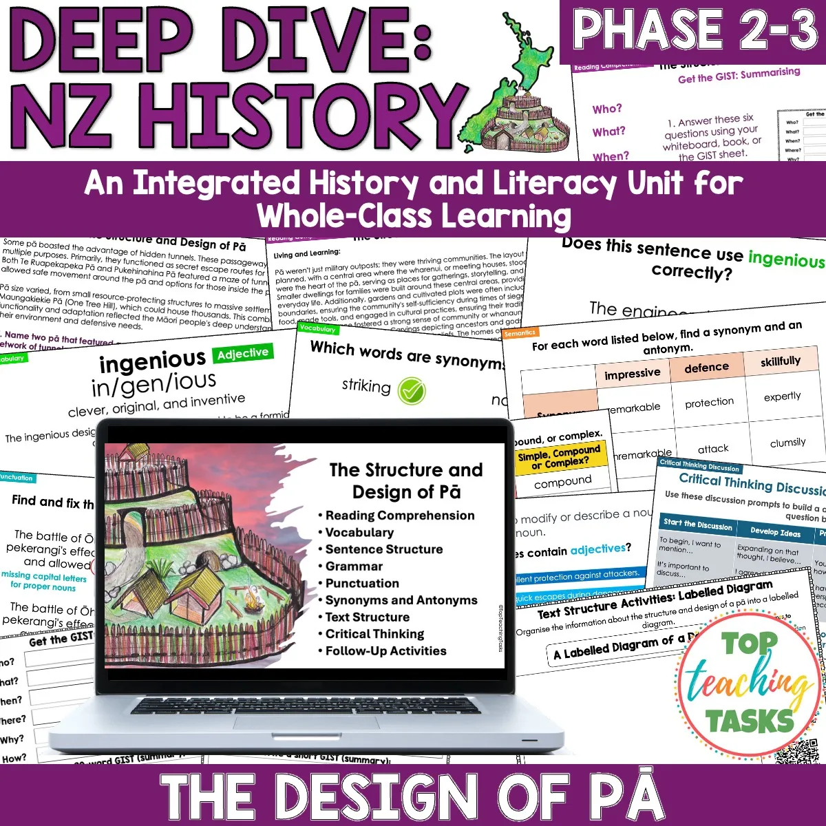 The Structure and Design of Pā - A Knowledge-Rich NZ History and ...